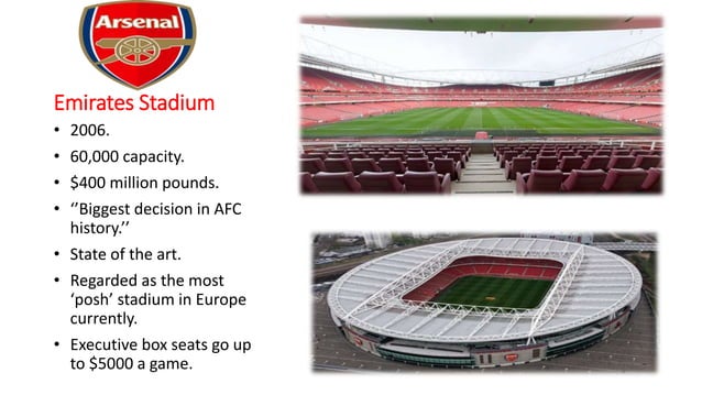 Arsenal FC ppt | PPTX | Soccer | Sports
