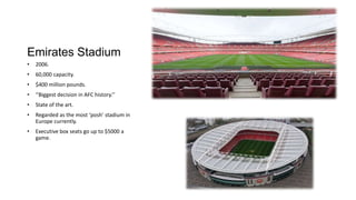 ARSENAL FOOTBALL CLUB | PPTX