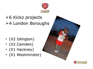Arsenal in the community | PPT