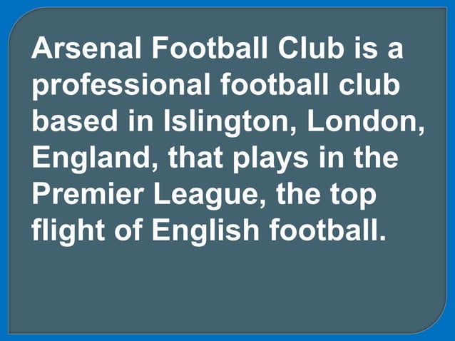 Arsenal live stream | PPT