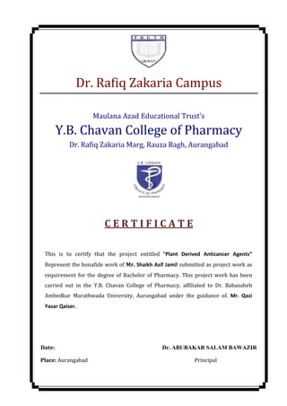 arsenal of anticancer by asif.docx | Cancer | Diseases and Conditions