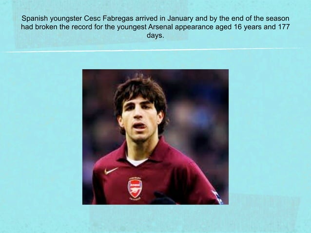 Arsenal powerpoint | KEY