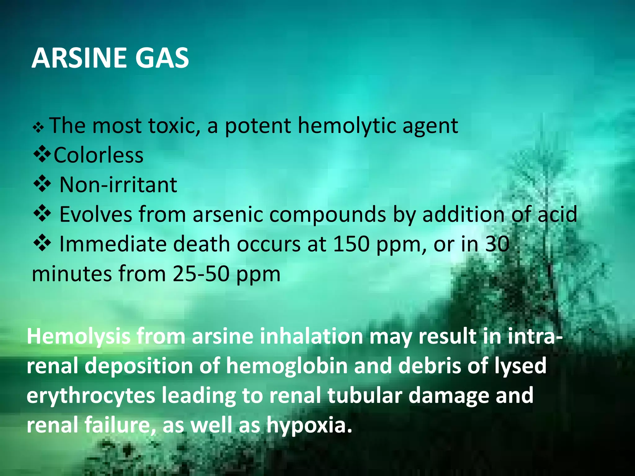 Arsenic Poisoning | PDF