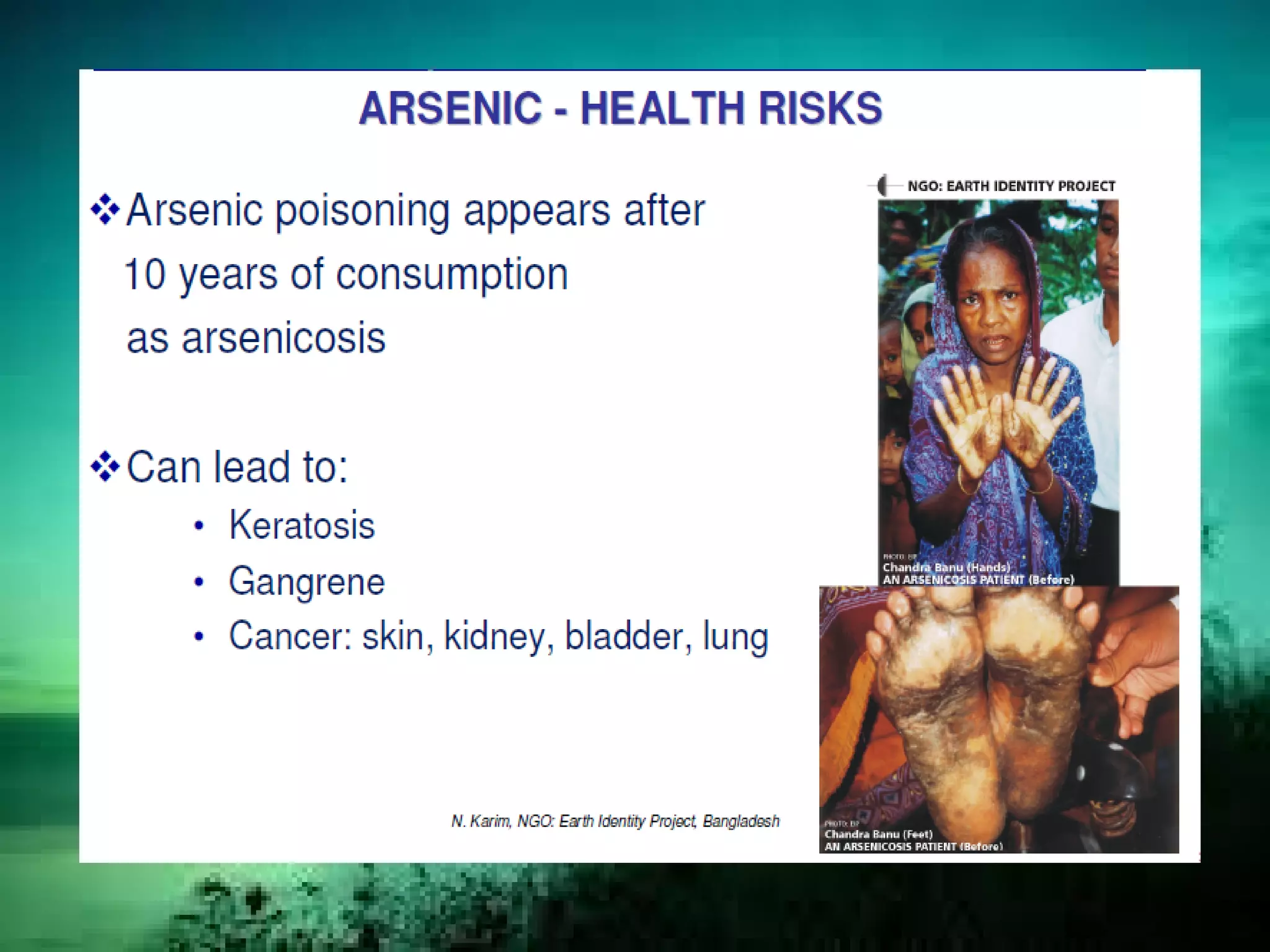 Arsenic Poisoning | PDF