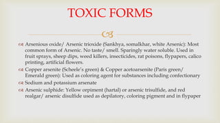 ARSENIC-AIIMS KALYANI.pptx