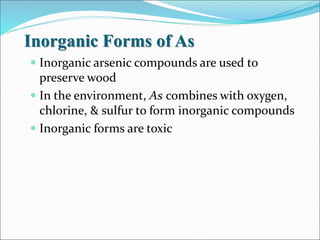 ARSENIC-PPT............................ppt | Free Download