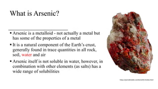 Arsenic and bangladesh | PPTX