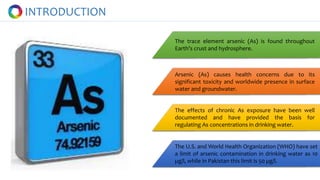 Arsenic in ground water of Pakistan | PPSX