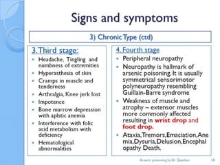 Arsenic / Sankiya / Rodenticide (irritant) poisoning / toxicity | PPT