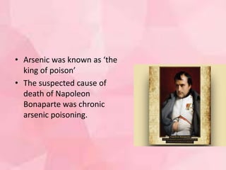 Arsenicosis | PPTX