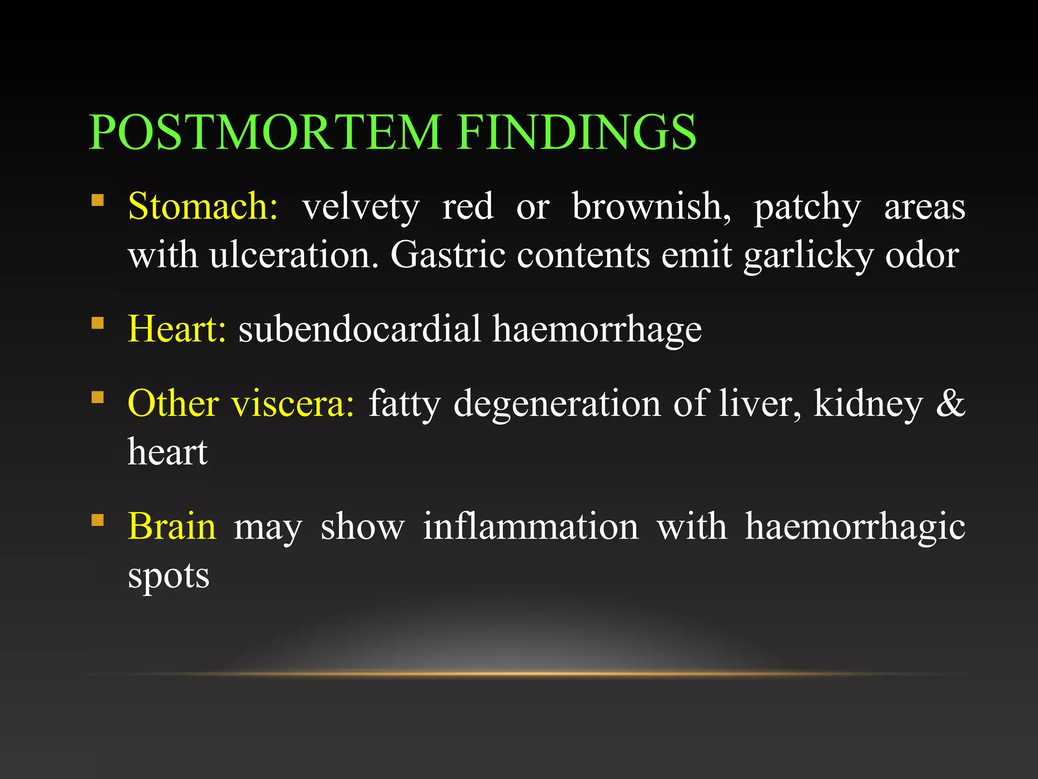 Arsenic poisoning | PPT