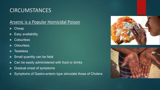 Arsenic poisoning | PPT | Free Download