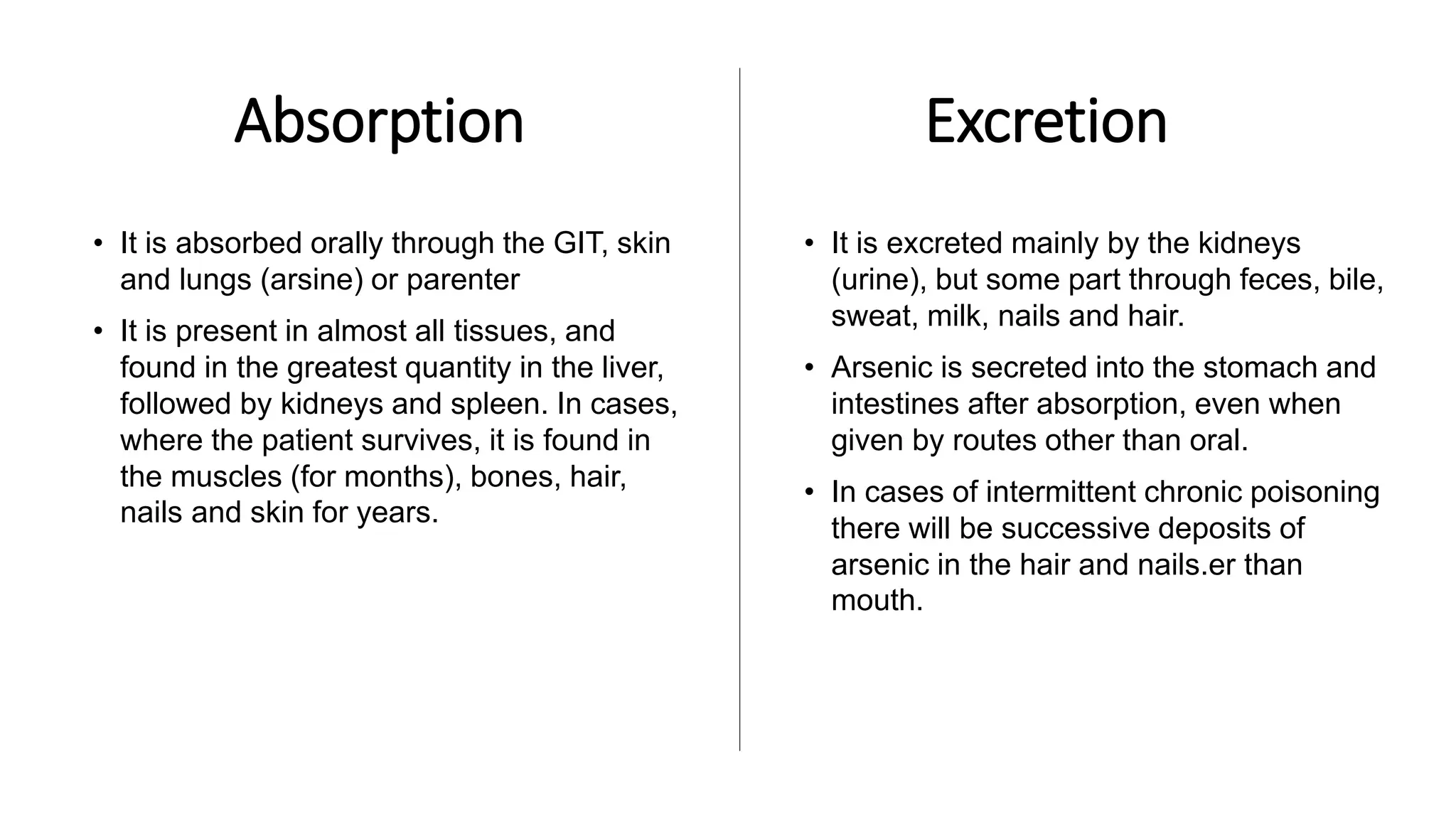 ARSENIC POISONING - A FORENSIC MEDICINE PRESENTATION | PPTX