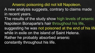 Arsenic Poisoning. | PPT