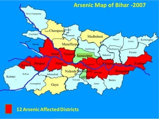 Arsenic Poisoning Map