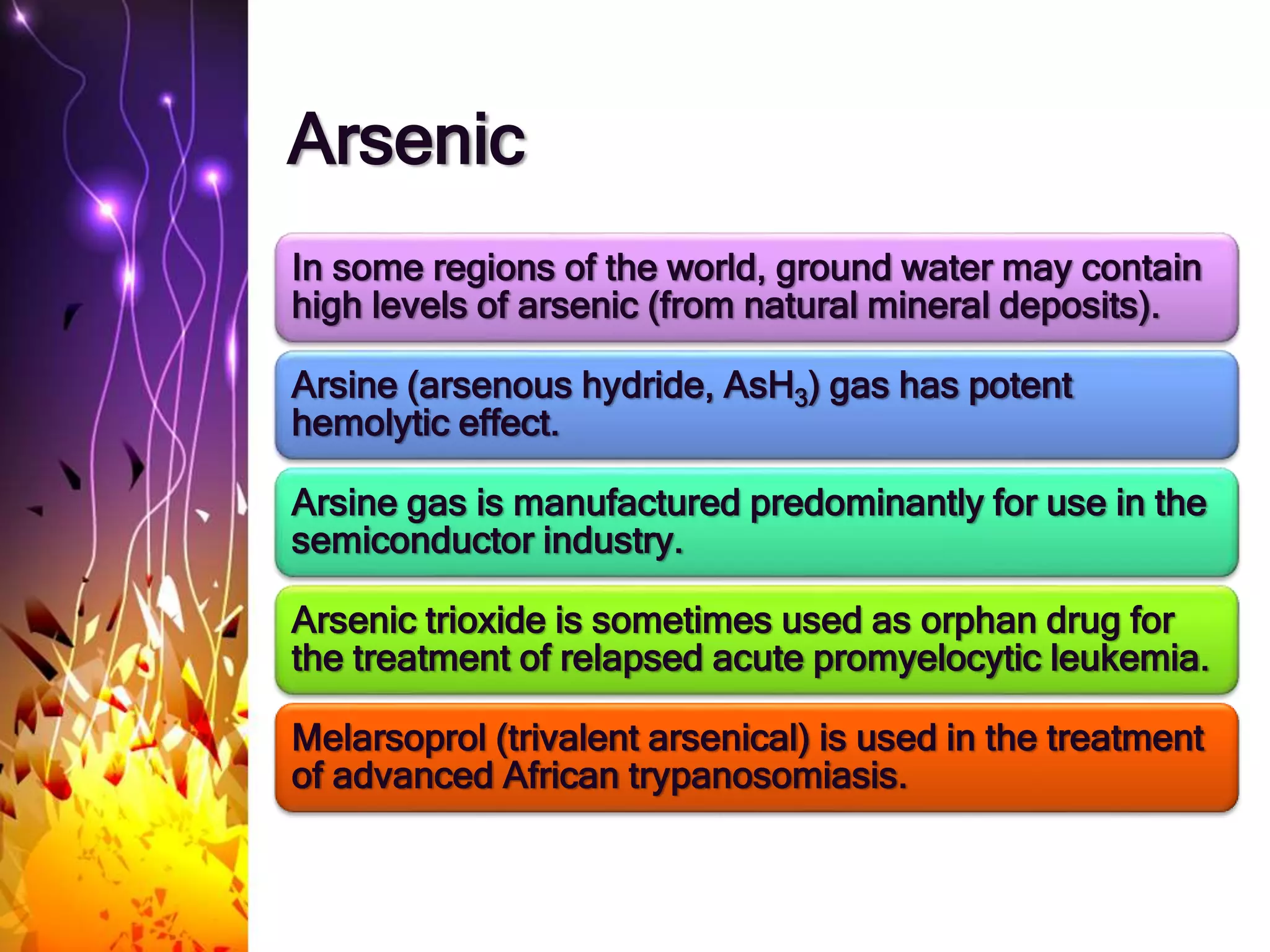 Arsenic toxicity | PPSX