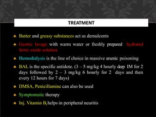 Arsenic trioxide poisoning | PPT