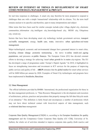 smart city data management | PDF