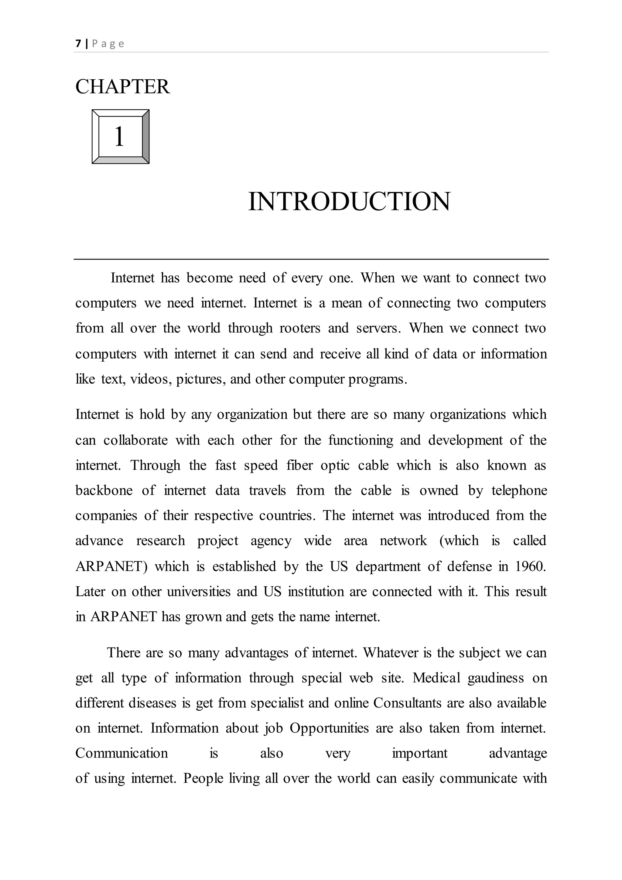 INTERNET AND ITS IMPACT ON STUDENT PERFORMANCE | DOCX