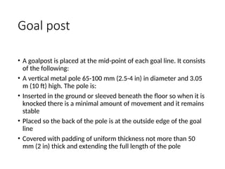 Netball game measurements and officeacting | PPT