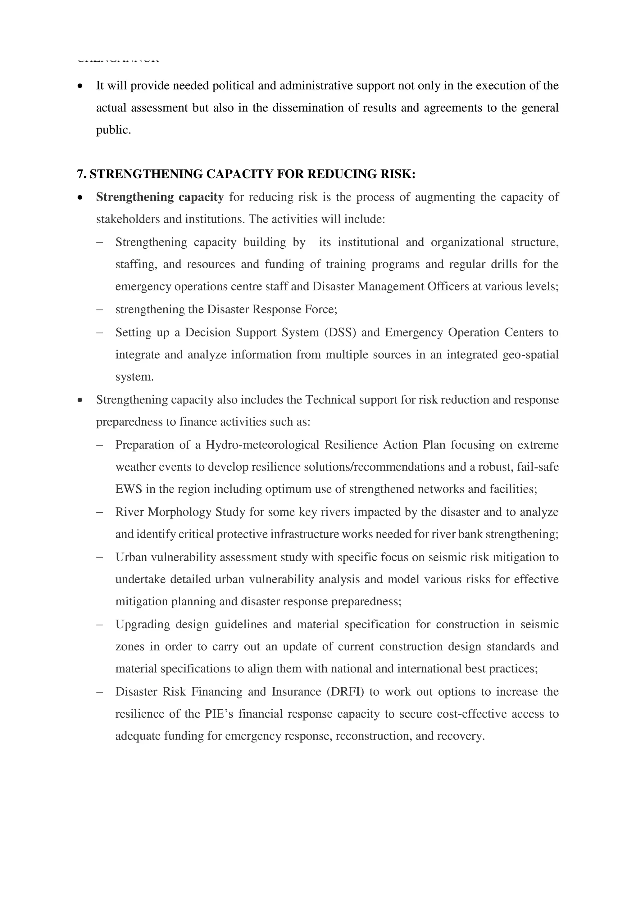 Participatory stakeholder engagement; Disaster communication ...