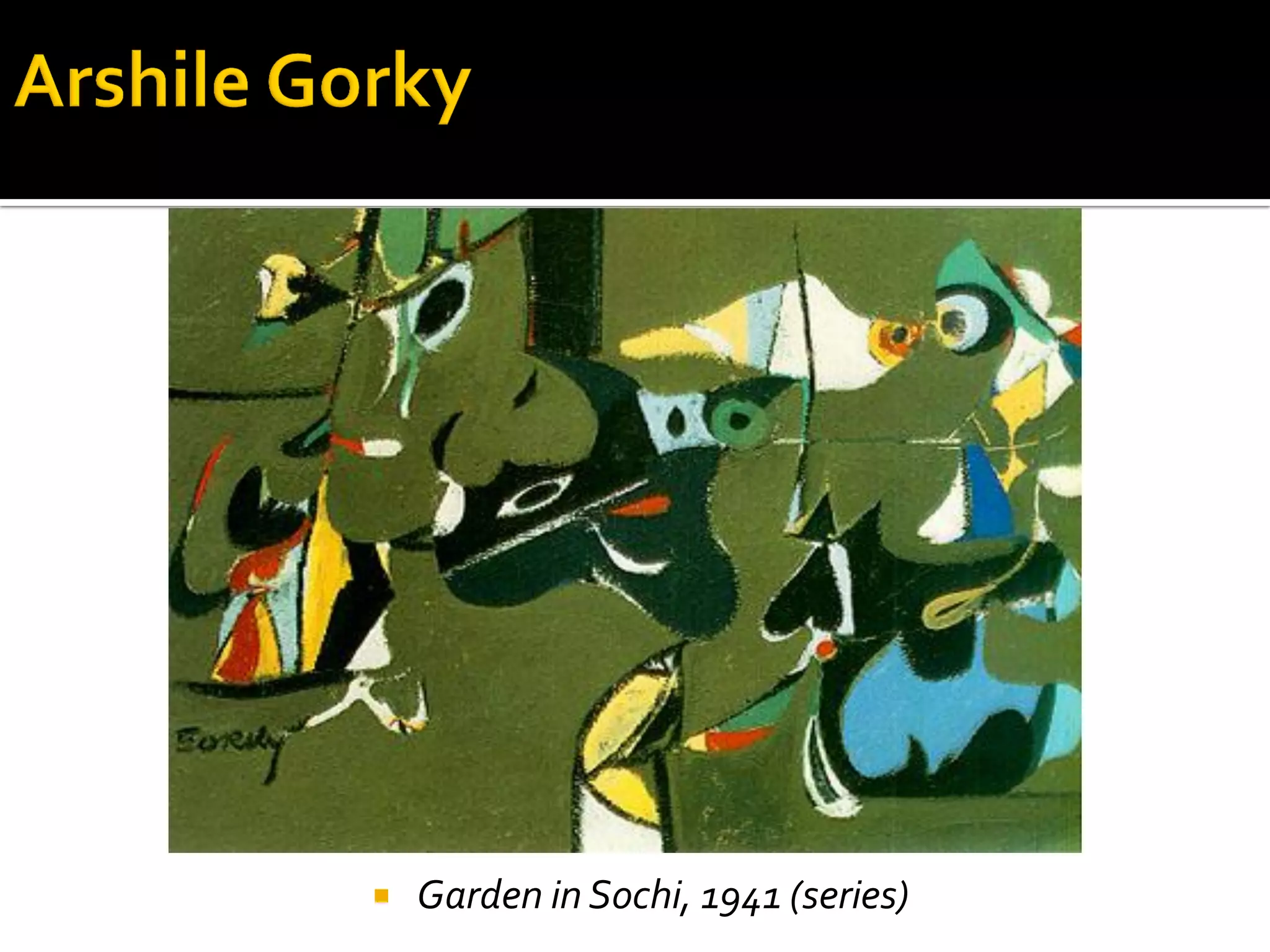 Arshile gorky | PDF