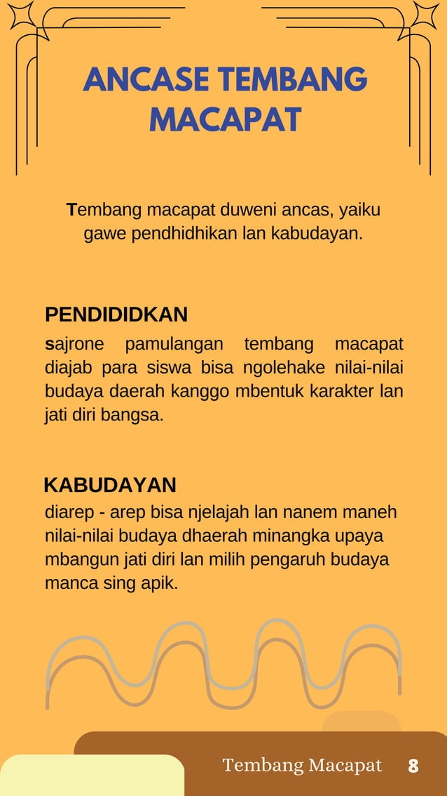 Tembang Macapat (Basa Jawa) | PDF