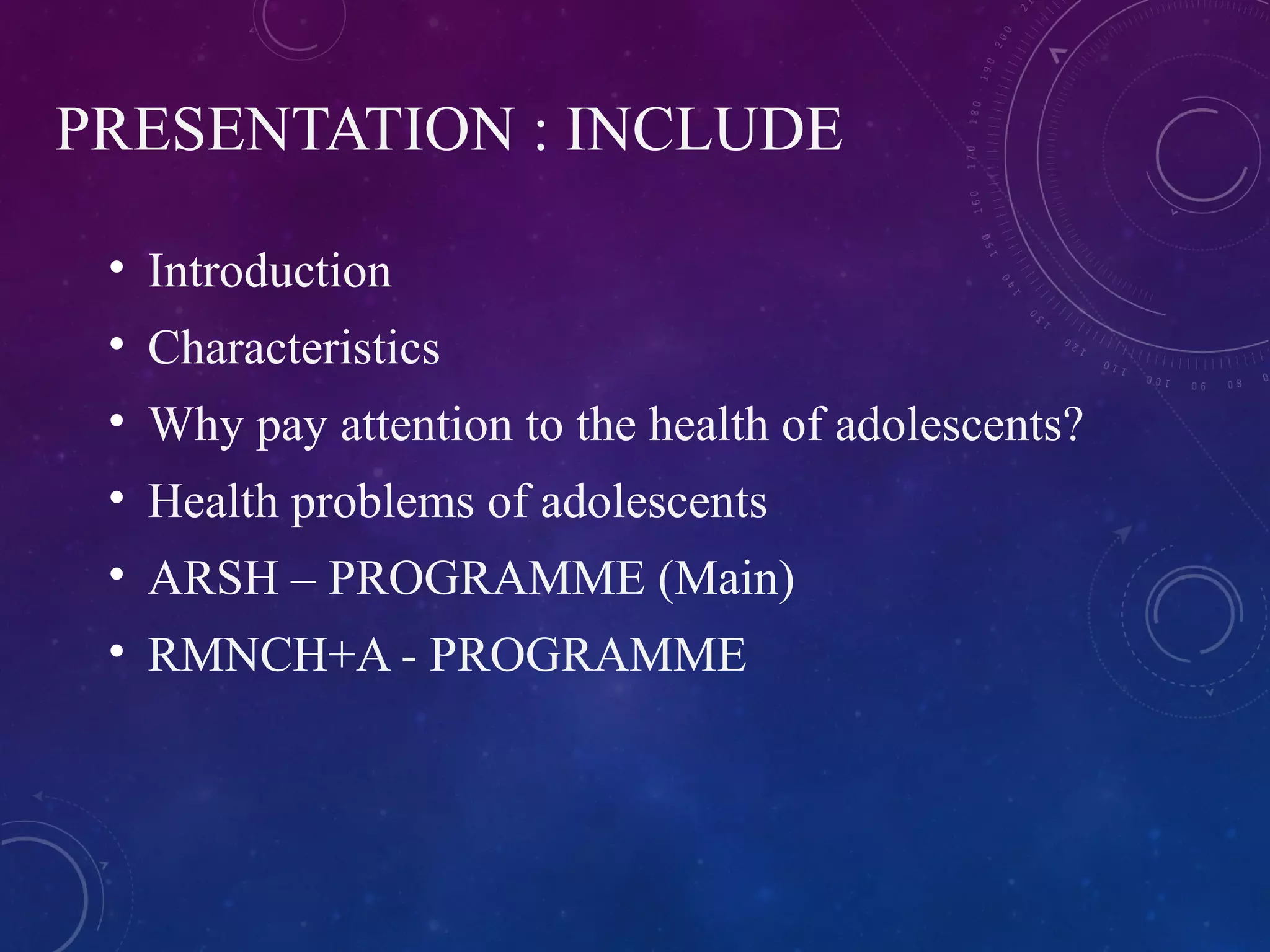 Arsh programme | PPT