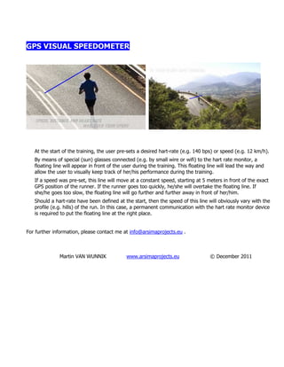 GPS Visual Speedometer | PDF