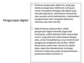 Arsip digital | PPT