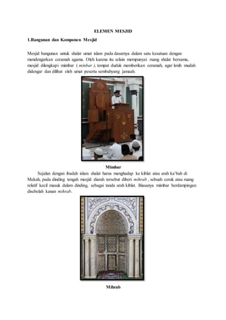 Arsitektur islam | DOCX