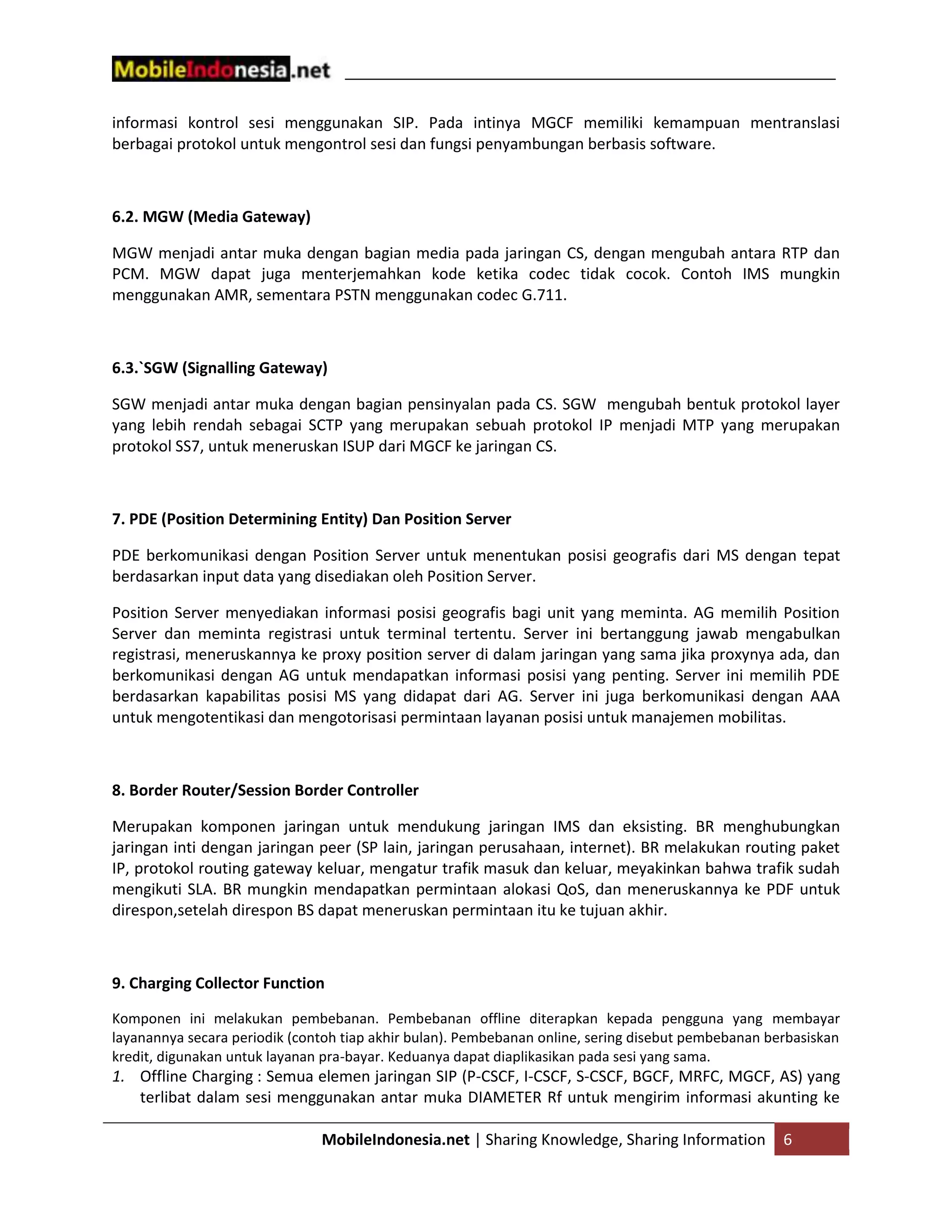 Arsitektur jaringan-ims | PDF