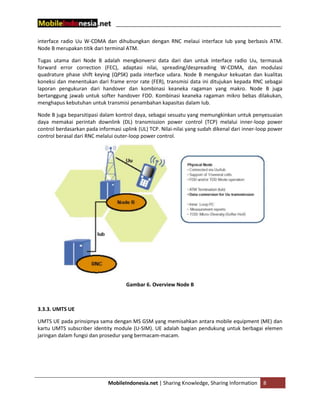 Arsitektur jaringan-umts | PDF