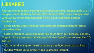 Arsitektur android | PPT