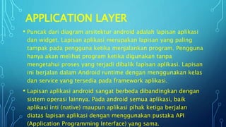 Arsitektur android | PPT