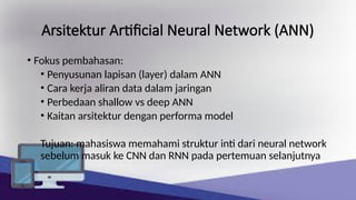 Comprehensive Overview of Artificial Neural Network (ANN) Architecture ...