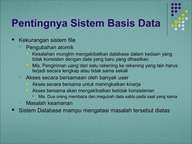 Arsitektur basis data | PPT