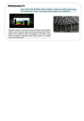 ARSITEKTUR BENTUK, RUANG, DAN TATANAN Francis D.K. CHING EXPERIENCE ...