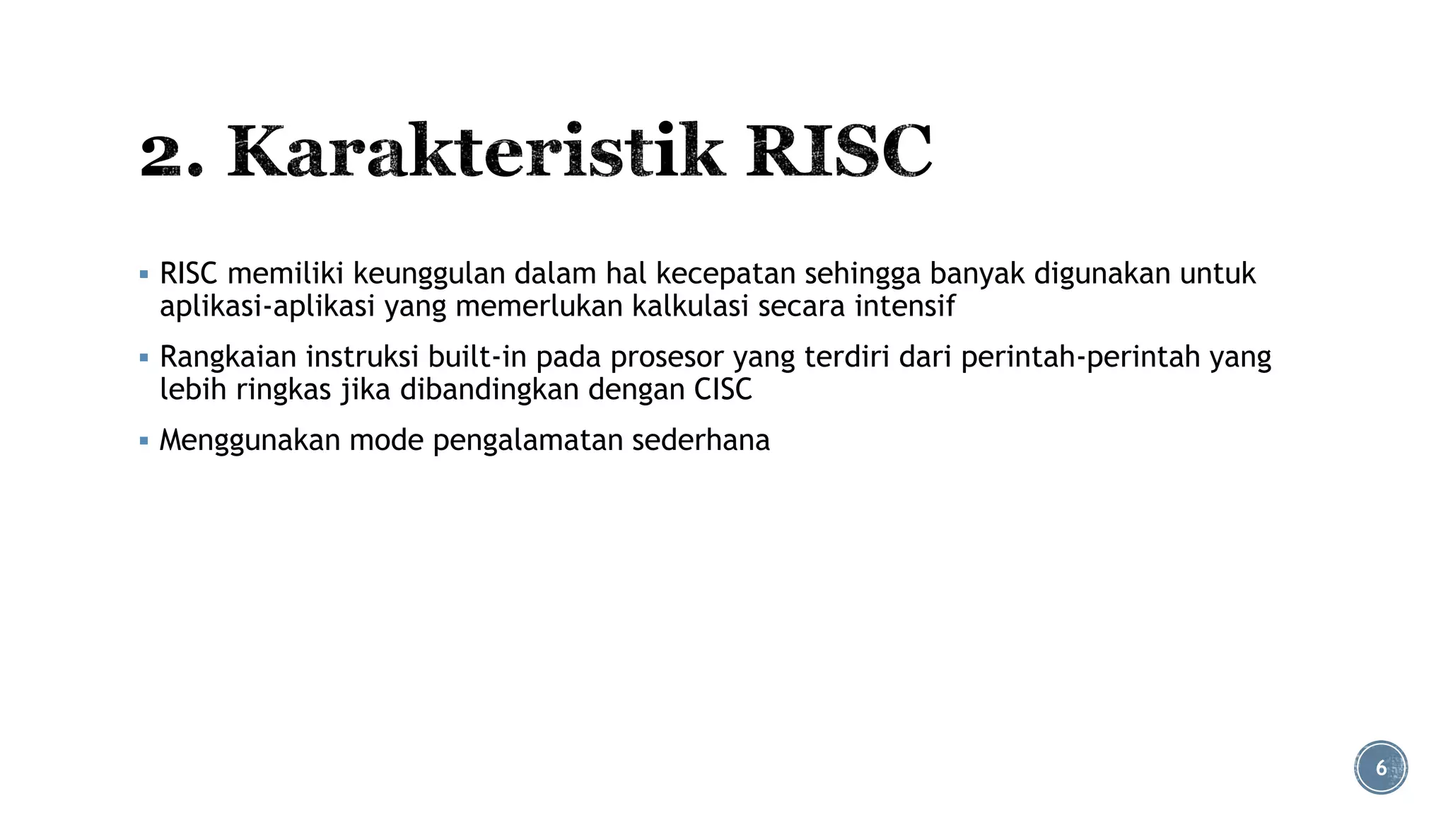 Arsitektur dan general purpose risc-michaelrio | PPTX