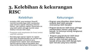 Arsitektur dan general purpose risc-michaelrio | PPTX