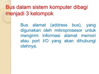 Arsitektur dasar komputer | PPTX