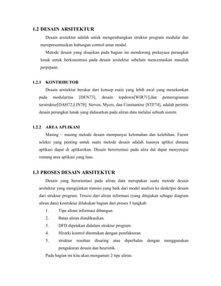 Arsitektur desain data pada RPL | PDF