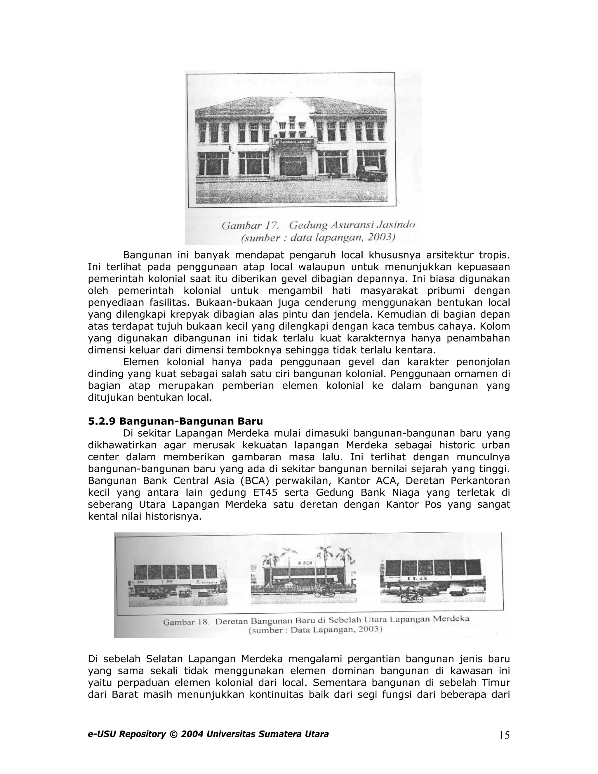 Arsitektur disekitar lapangan merdeka medan wahyu | PDF