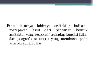 Arsitektur indiche | PPTX