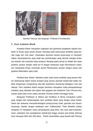 Arsitektur klasik dan modern | DOCX