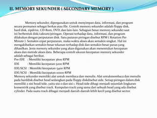 Arsitektur komputer | PPTX