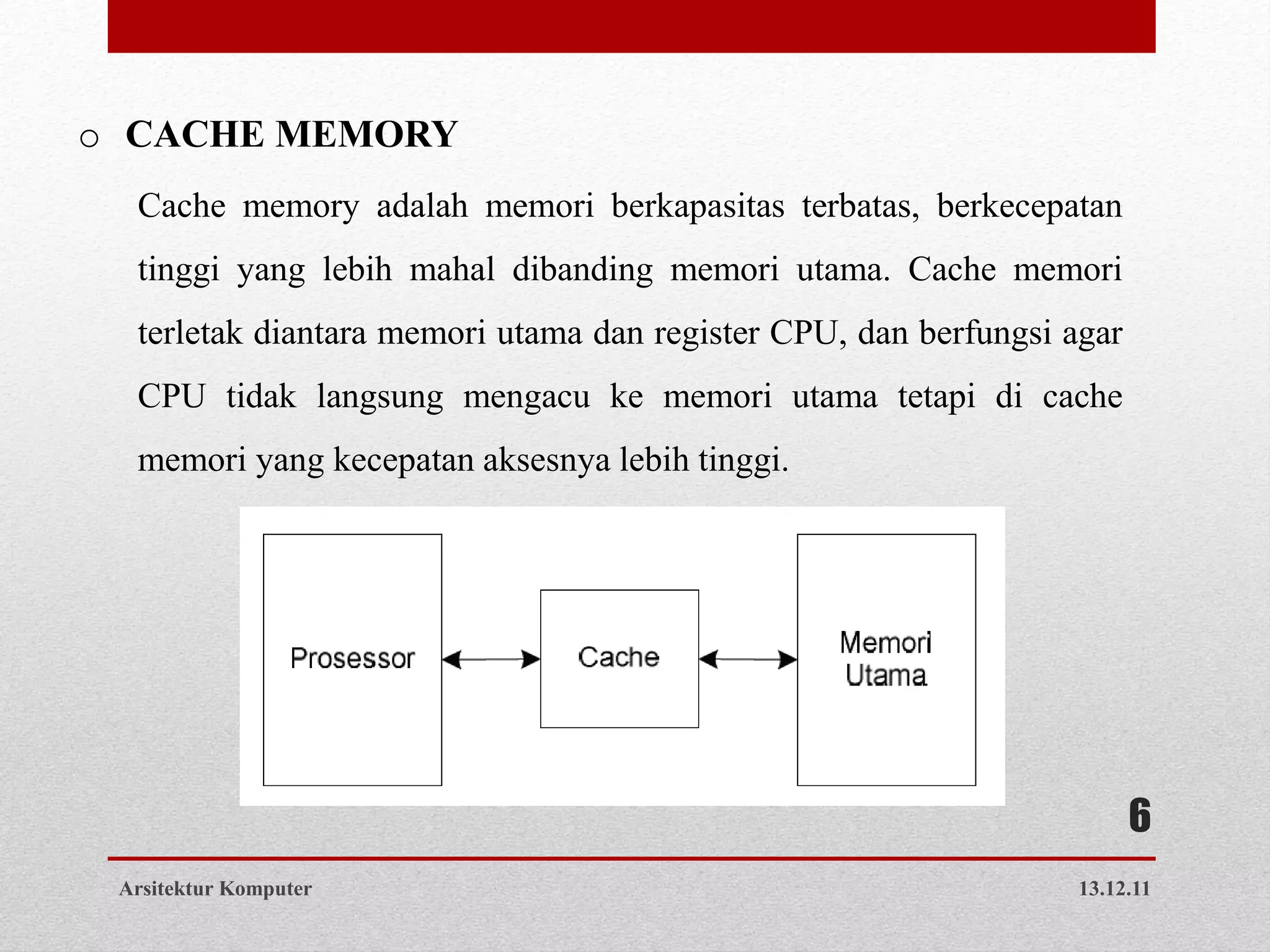 Arsitektur komputer pertemuan 12 | PPT
