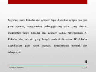 Arsitektur komputer pertemuan 4 | PDF