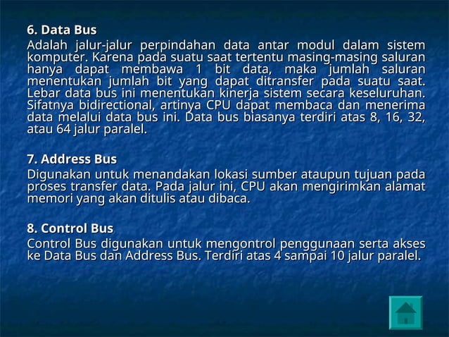 ARSITEKTUR_KOMPUTER YANG DUGUNAKAN OLEH IIS | PPT