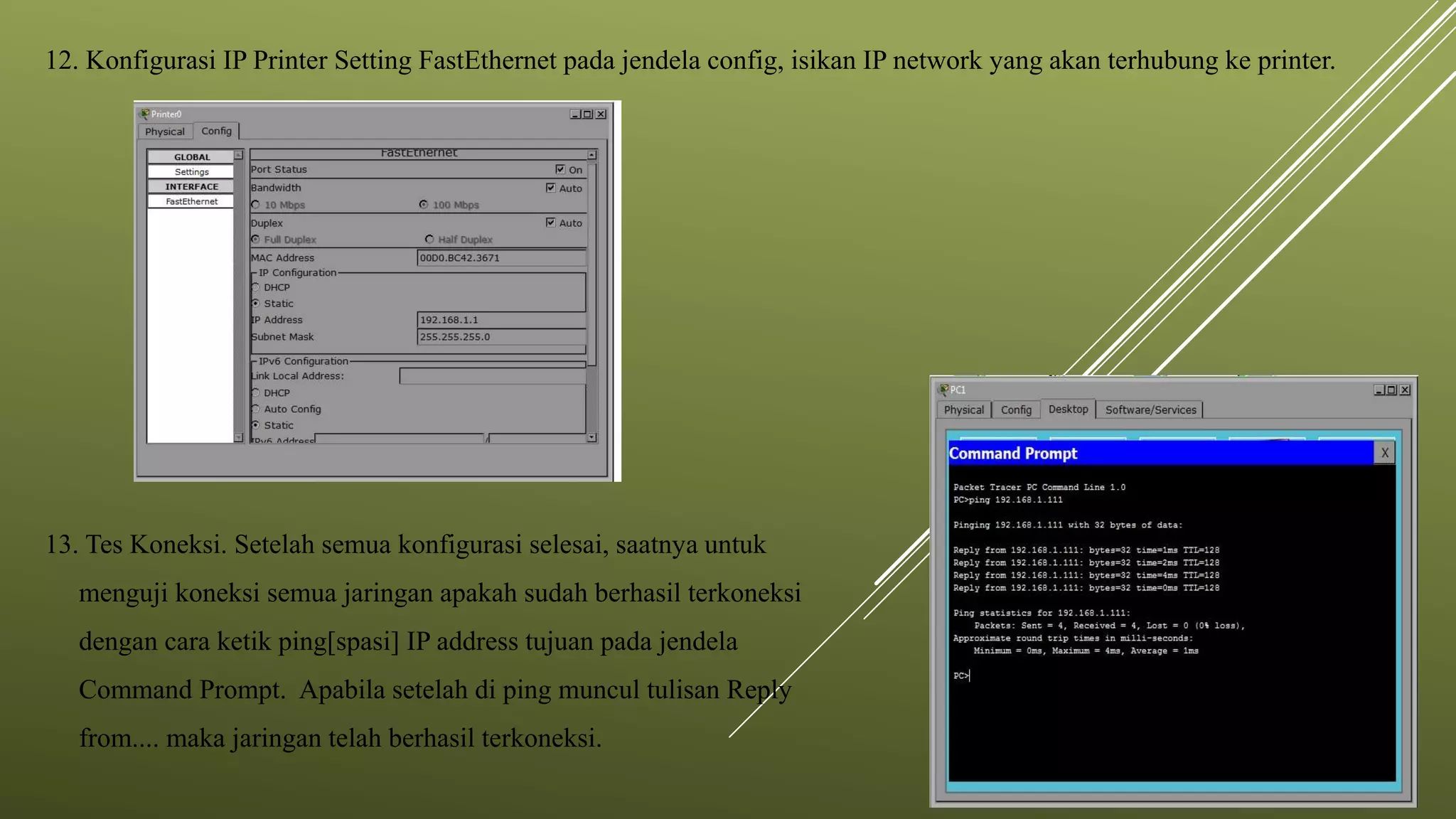 Arsitektur komputer Setting Wlan dengan Cisco | PPT